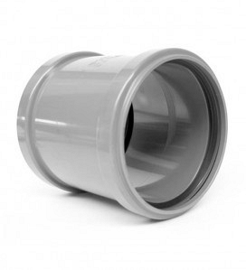 PVC sok 110mm met rubber | Stenekes Steenhandel