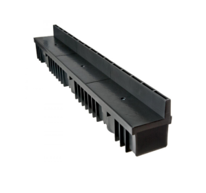 Sleufgoot zwart 100x13x10,5 cm | Stenekes Steenhandel